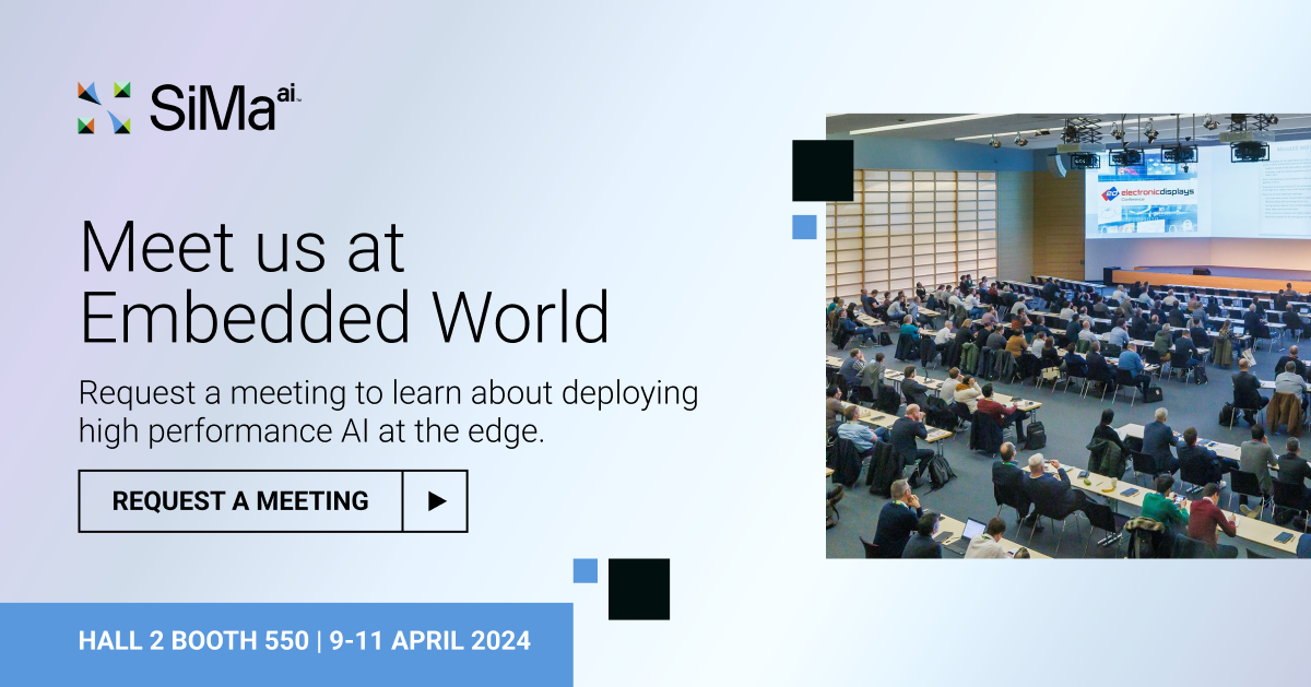 Meet us at EmbeddedWorld